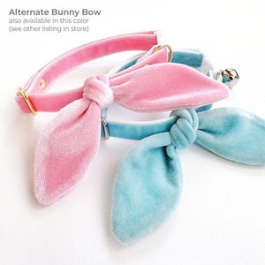 Cat Collar - "velvet - Frosty Blue" - Light Blue Cat Collar / Winter ...