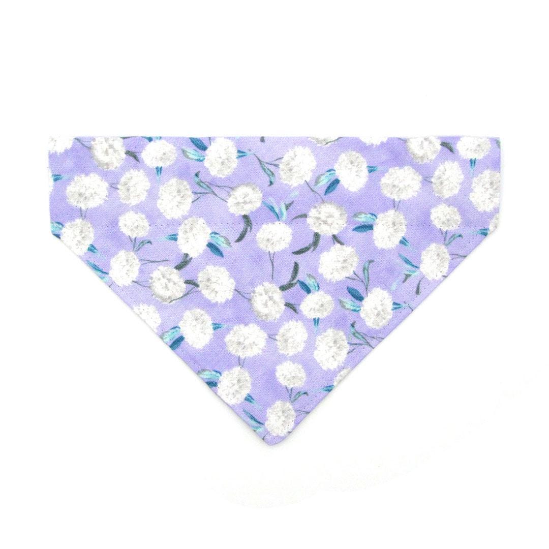 Purple Cat Bandana - "periwinkle Peony" - Spring Floral Bandana for Cat ...