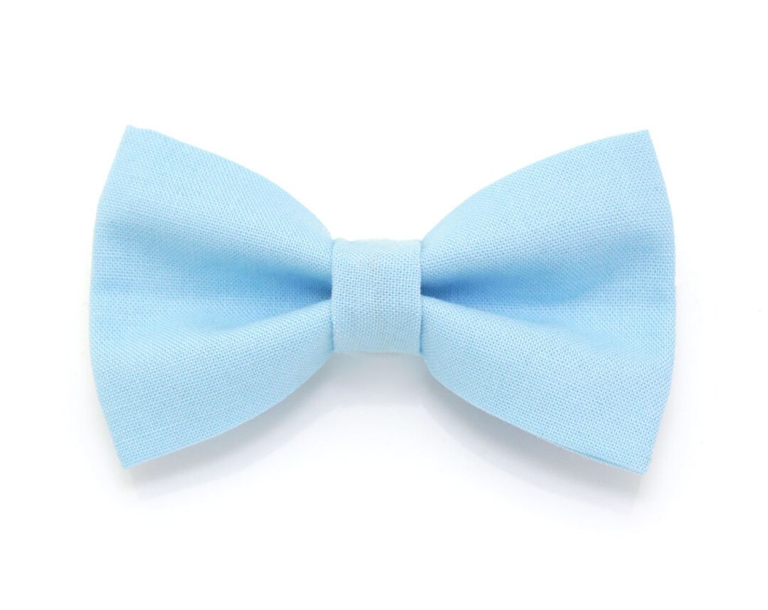 Cat Bow Tie color Collection Baby Blue Light Blue Cat Collar Bow Tie ...