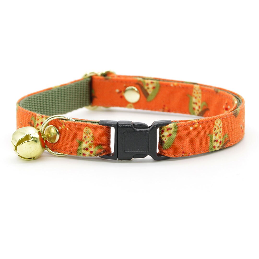Cat Collar corn Maze Orange Fall Harvest Cat Collar / Breakaway or Non ...