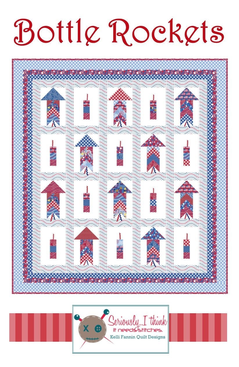 Bottle Rockets Quilt Pattern | Etsy