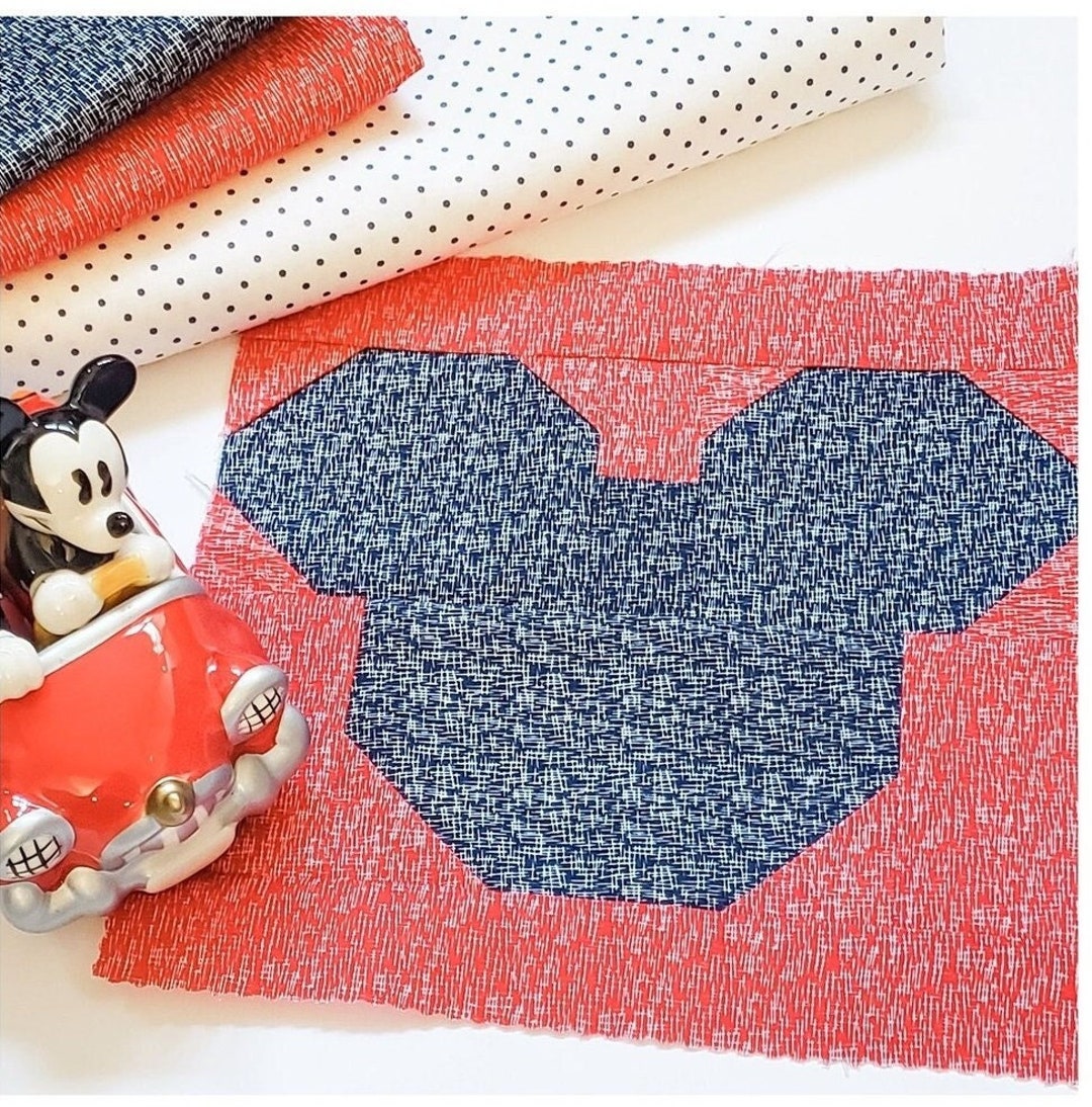 My Favorite 8 Mouse Quilt Block - Etsy