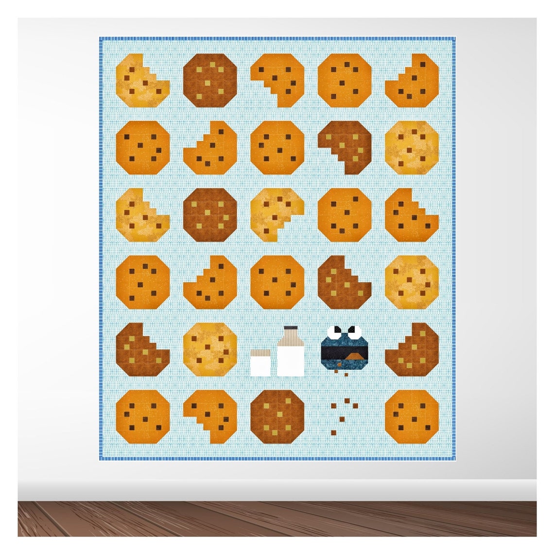 Crunch Time Cookie Quilt Pattern by Kelli Fannin Quilt Designs - Etsy