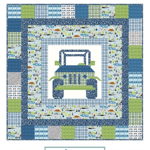 Off-road Quilt Pattern - Etsy