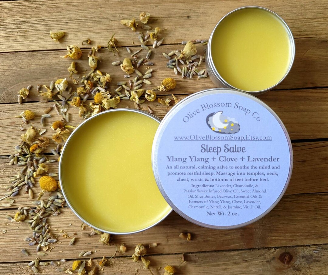 Sleep Salve for Meditation and Rest, All Natural Calming and Relaxation ...