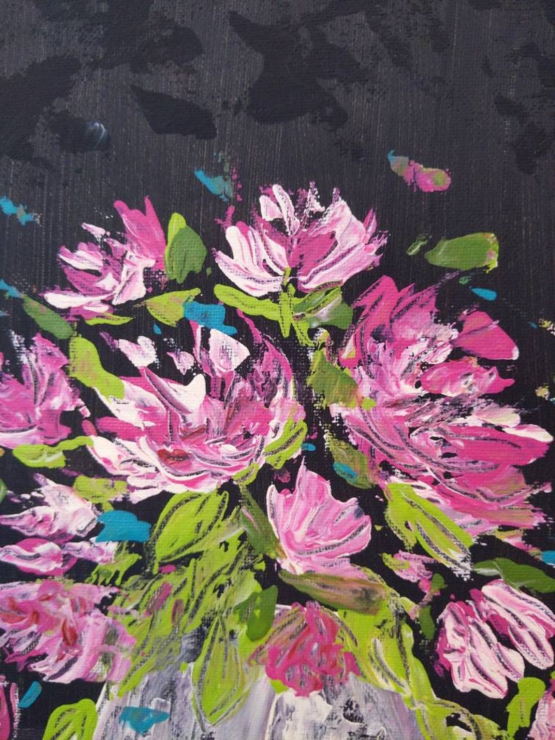 Always Bring Me Roses Painting - Etsy