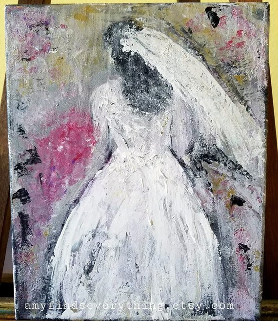 The Bride Painting | Etsy