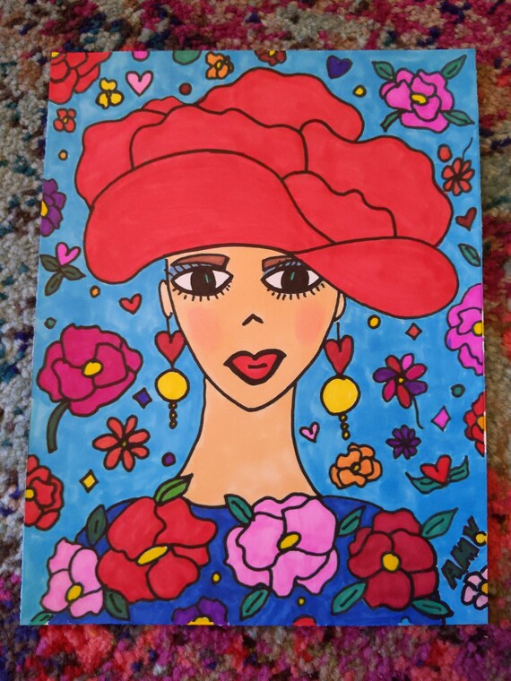 REDUCED Brenda Coloring Page - Etsy
