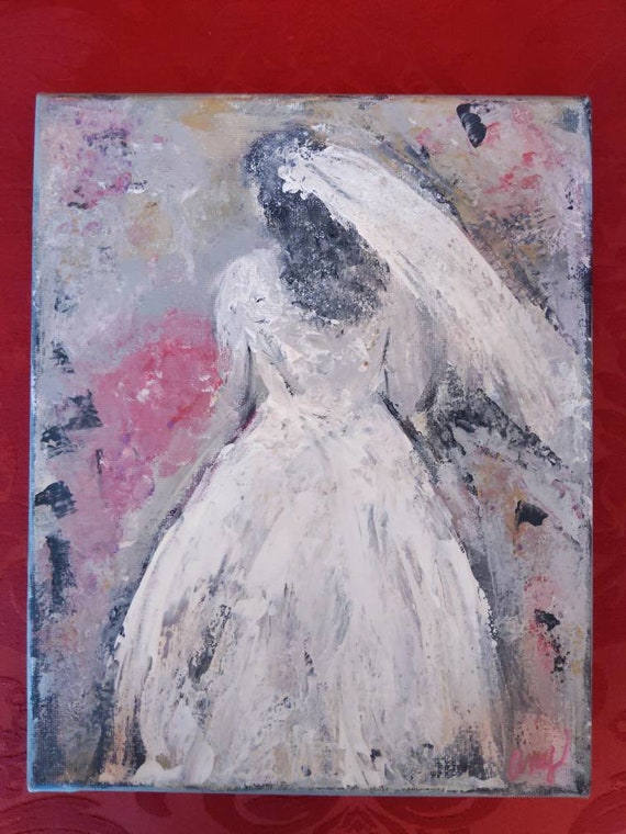The Bride Painting | Etsy