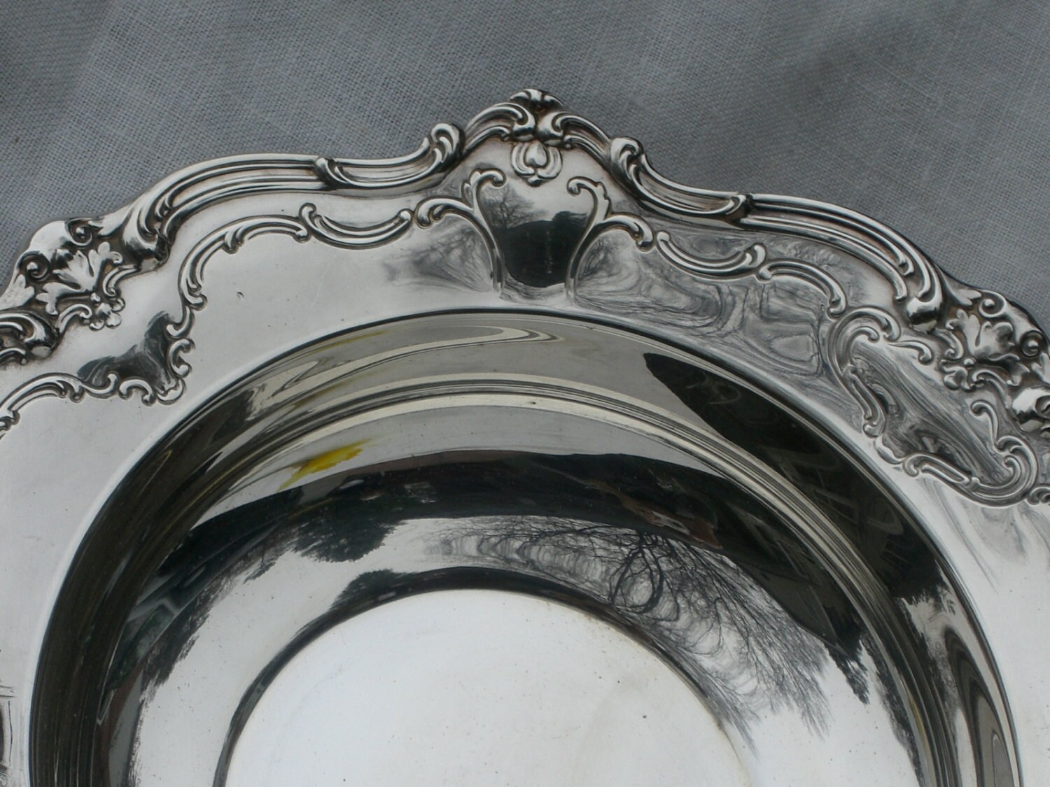 Serving Bowl - "chantilly" Pattern in Silver Plate by Gorham - Vintage ...