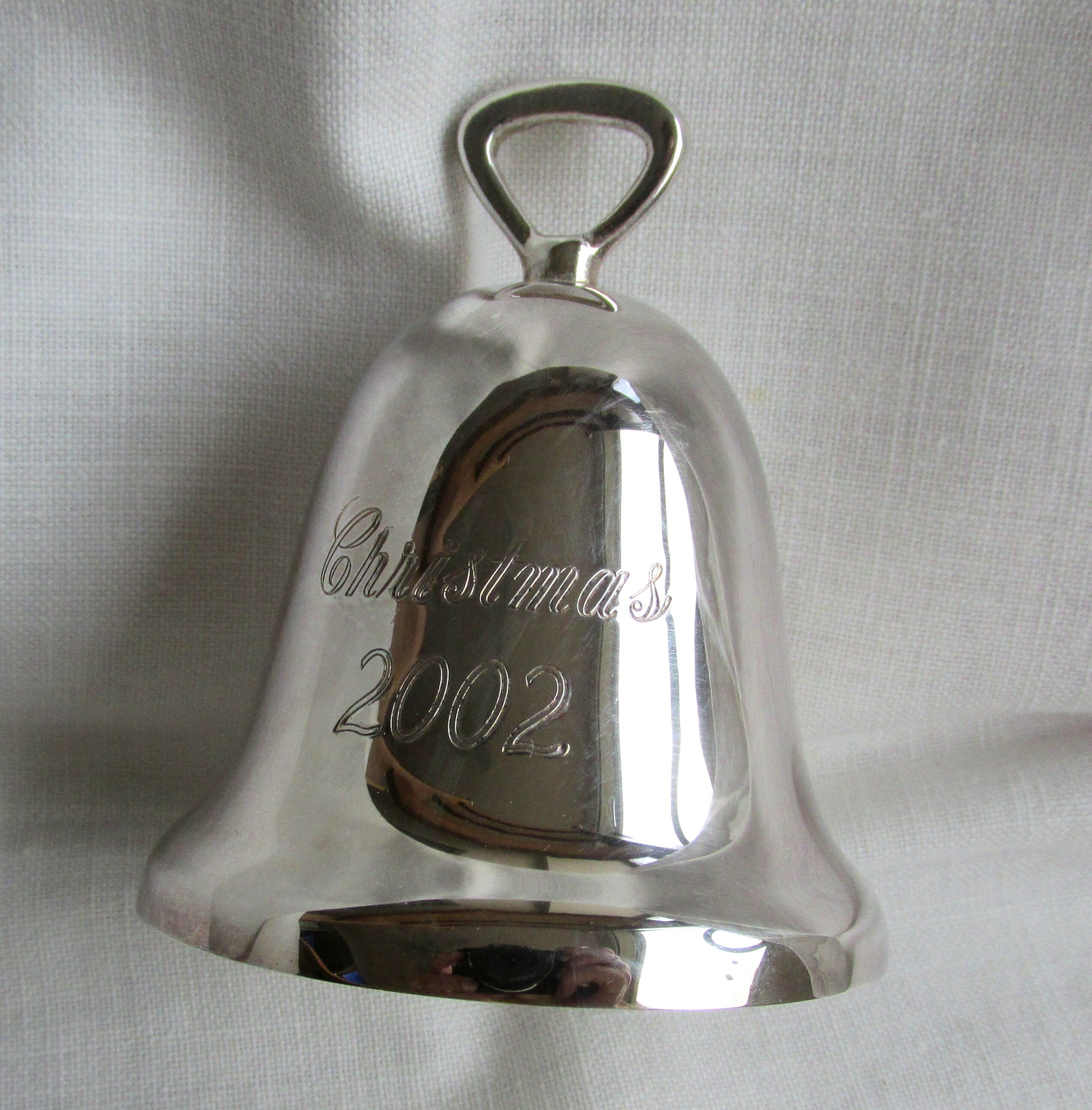 Silver Plate Bell Ornament by Reed and Barton Christmas Free Shipping ...