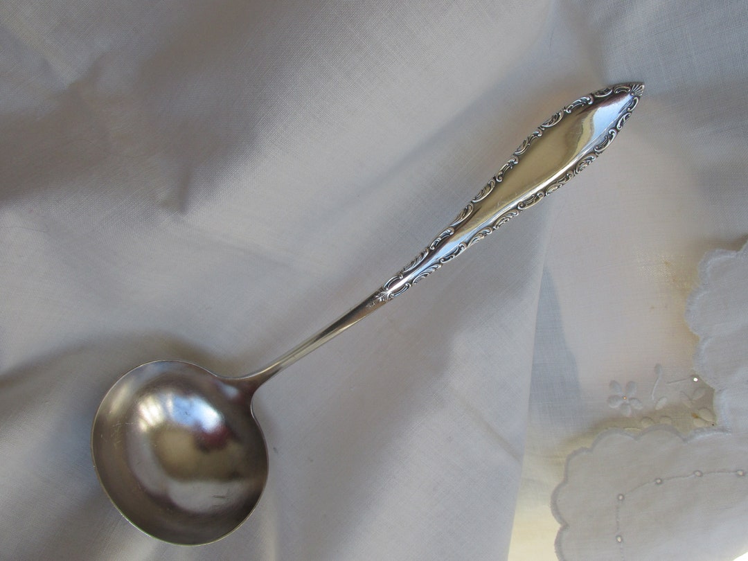 Oyster Ladle - Silver Plate "savoy" Ladle for Oysters, Soup or Punch ...