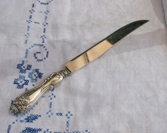 Sterling Silver Cake Knife - Etsy