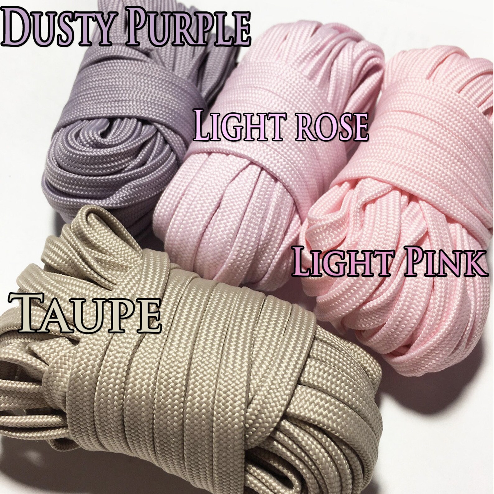 Corset Lace Lacing Cord Flat 8 Meters Length White Red - Etsy