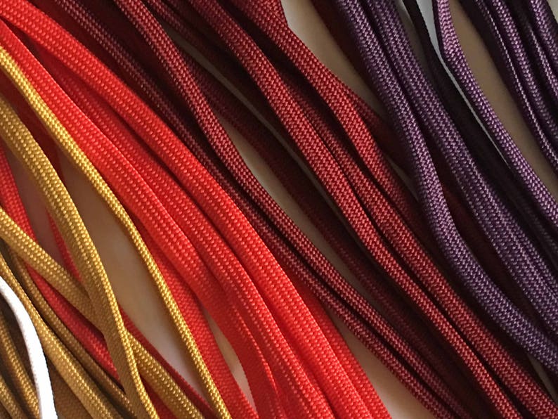 Corset Lace Lacing Cord Flat 8 Meters Length White Red - Etsy