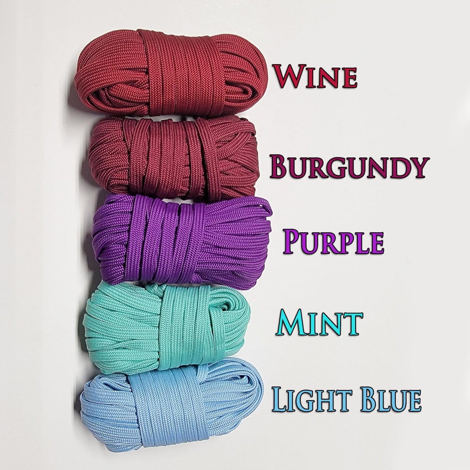 Corset Lace Lacing Cord Flat 8 Meters Length White Red - Etsy