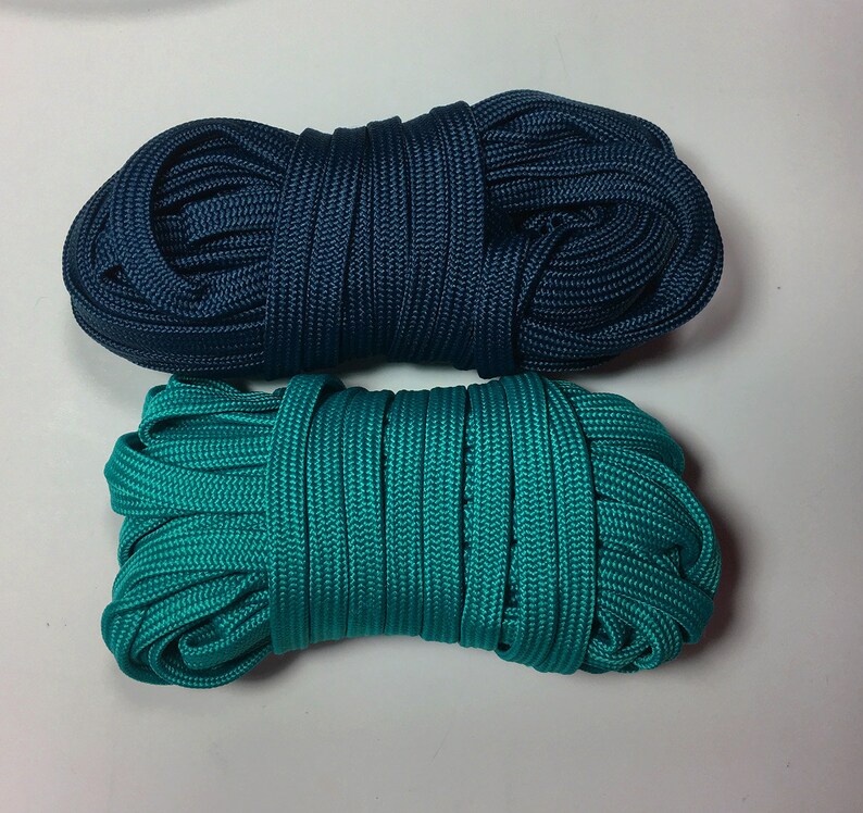 Corset Lace lacing cord flat 8 meters length white red | Etsy