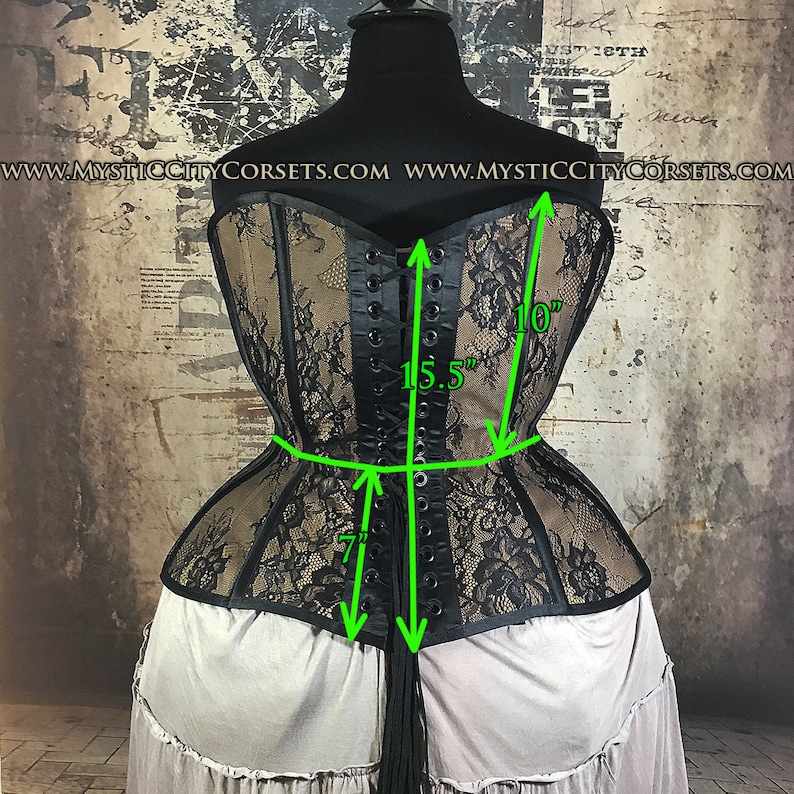 New MCC-79 Plus Size, Wide Hips 2X 3X 4X 5X 6X 7X Corset Cotton ...
