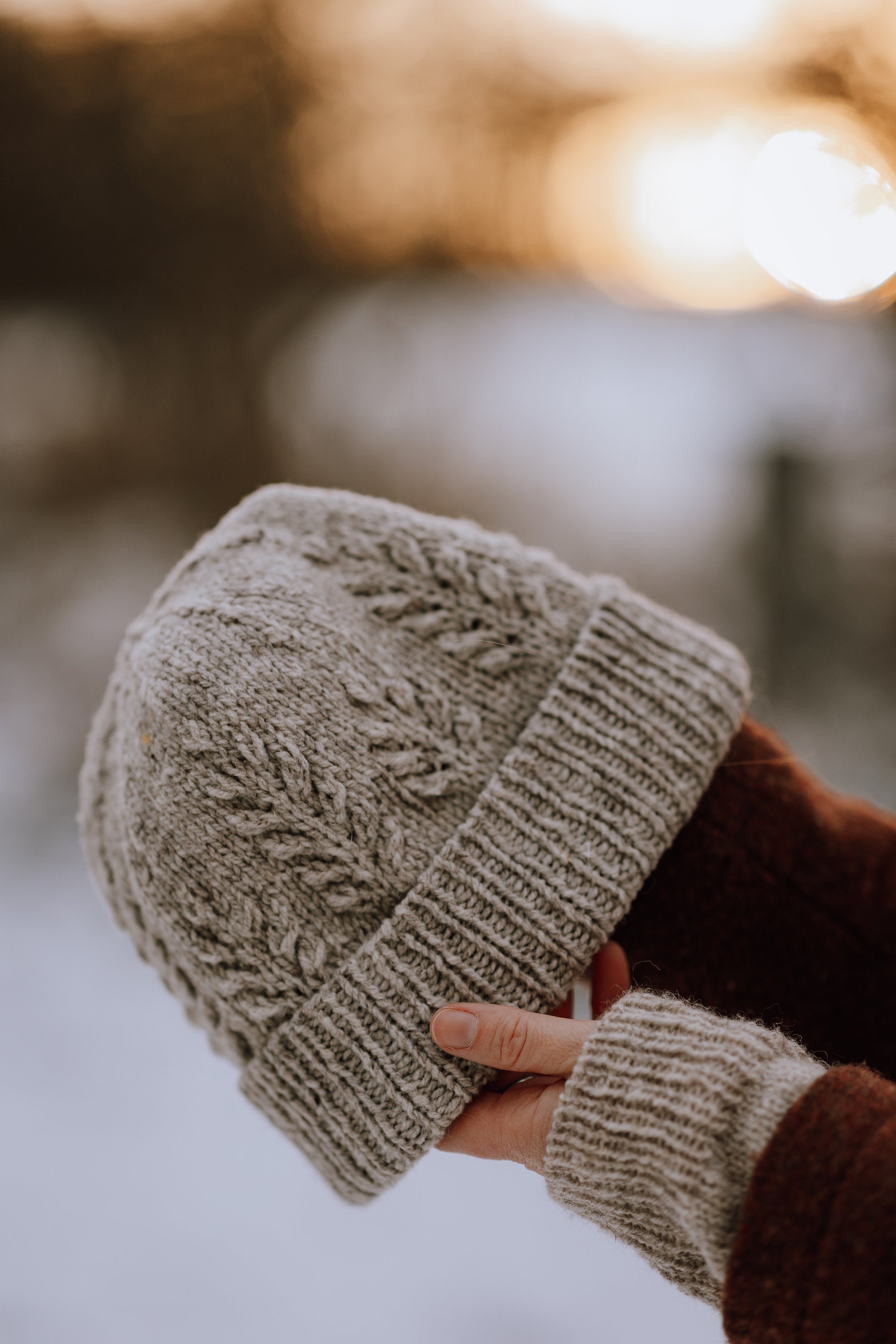 Gro Hat - PDF KNITTING PATTERN - Knit Pattern - Hat - Beanie - Etsy