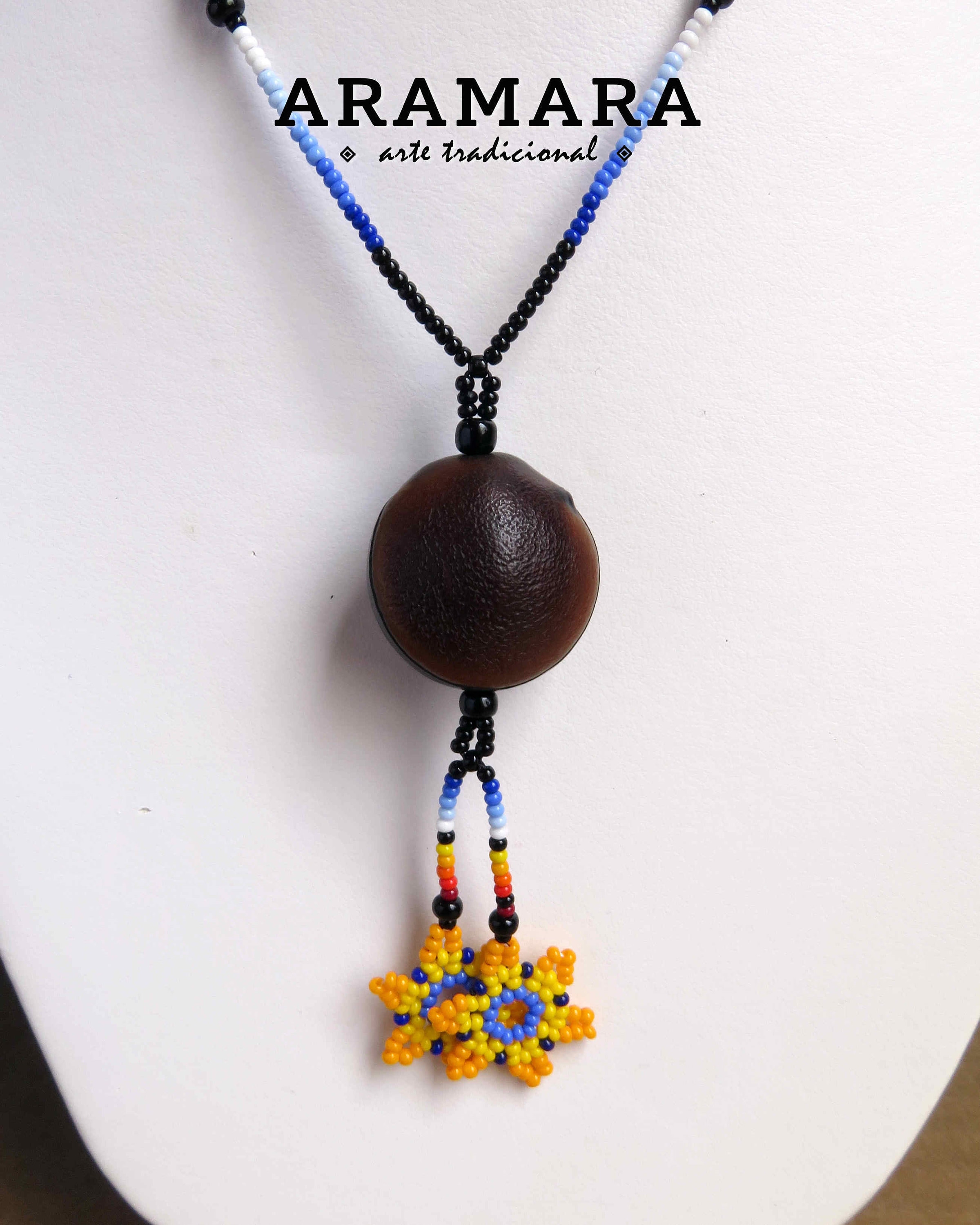 Ojo de Venado Mexican necklace Evil eye Necklace Deer's | Etsy