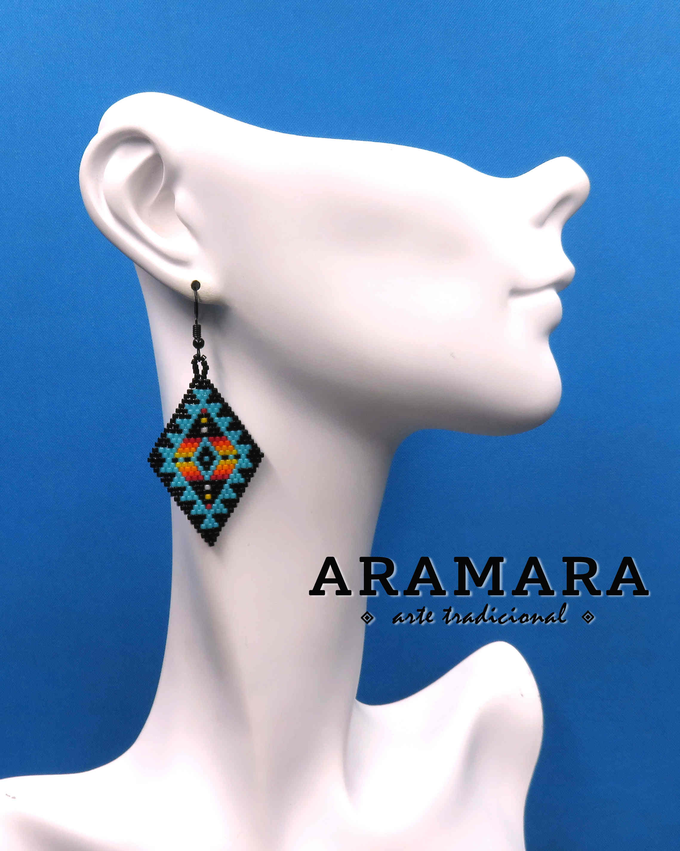 Delica earrings Native american earrings Native Jewelry | Etsy