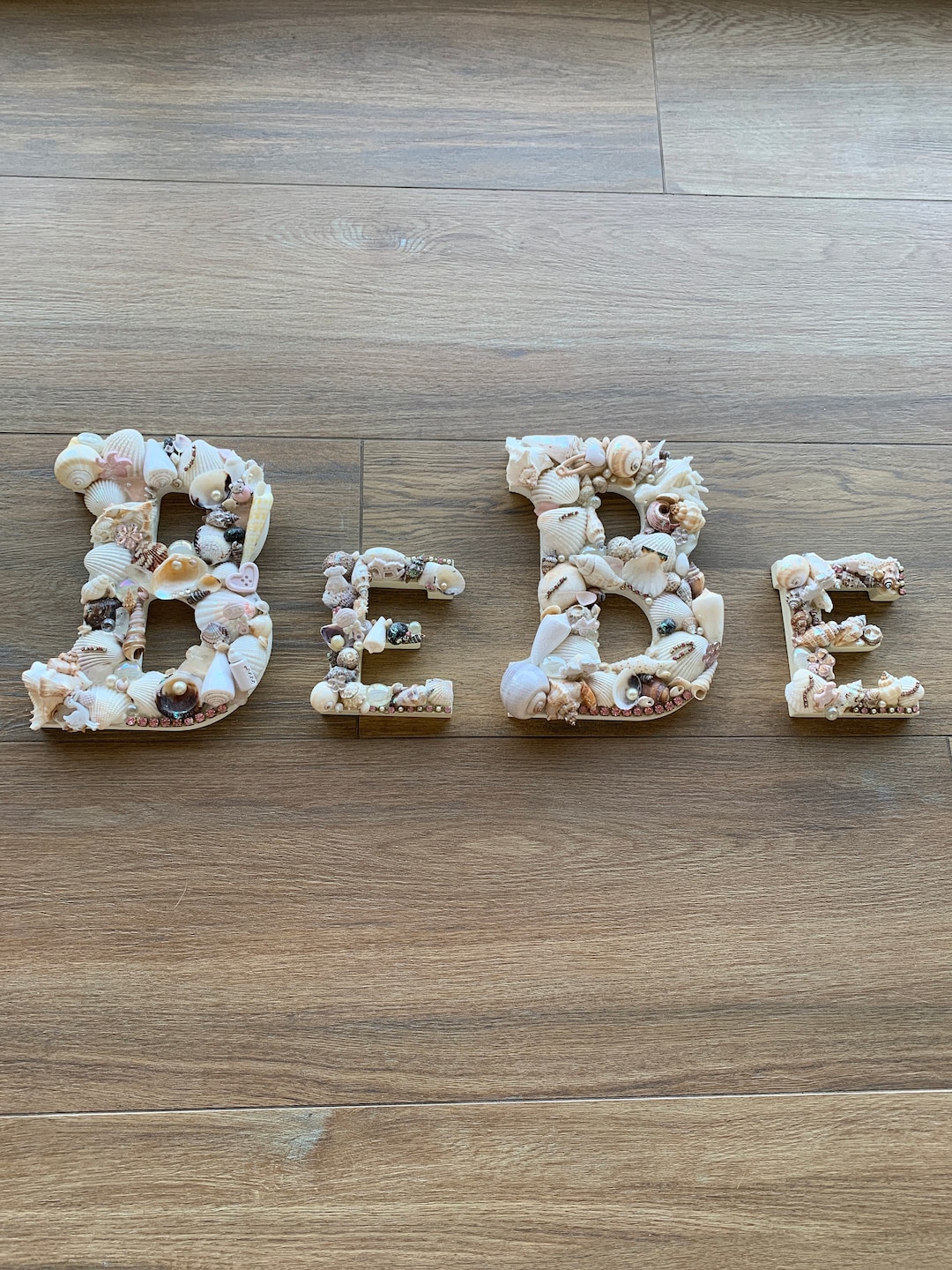 Bebe Shell Baby Girl Wall Letters - Etsy