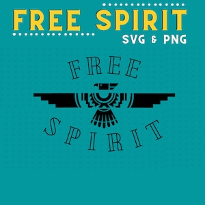 Free Spirit Svg, Wild and Free Svg, Bohemian Svg, Hippie Svg ...