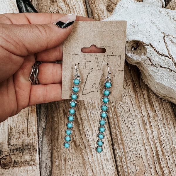 Turquoise Earrings - Etsy