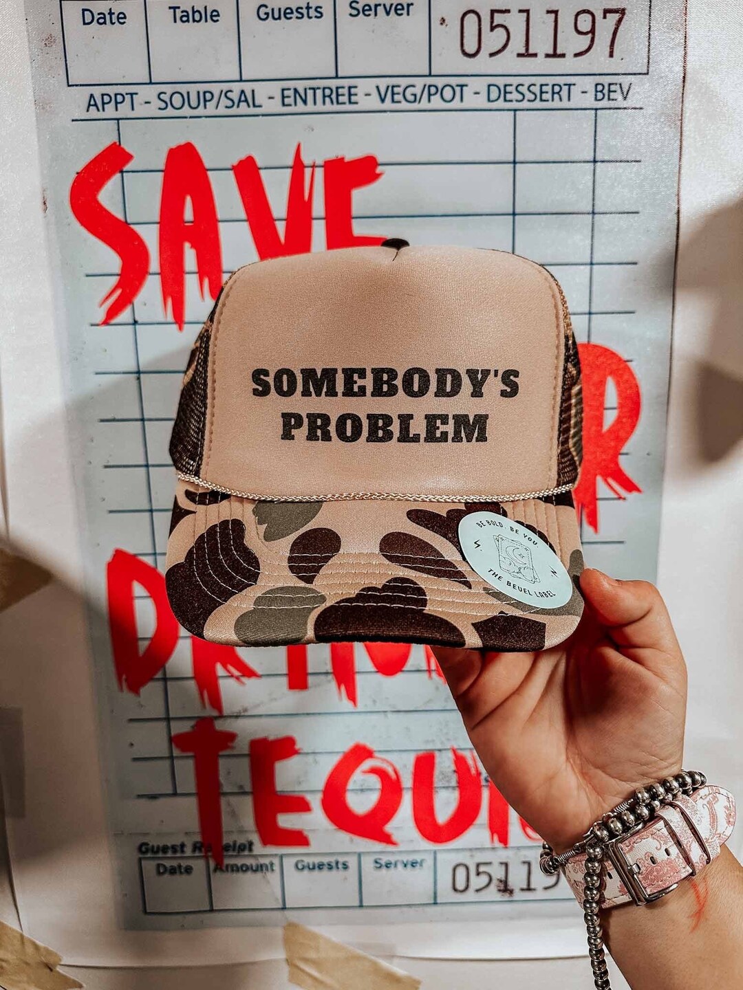 Somebody's Problem Trucker Hat, Party Hat, Birthday Gift Hat, Single ...