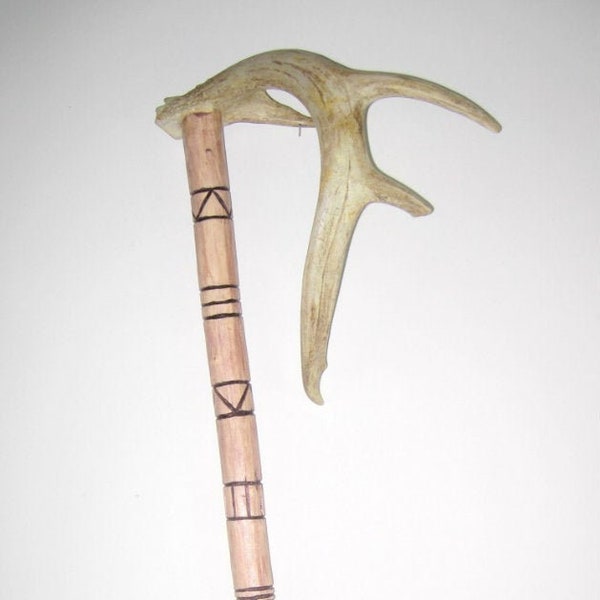Carved Antler Handle - Etsy