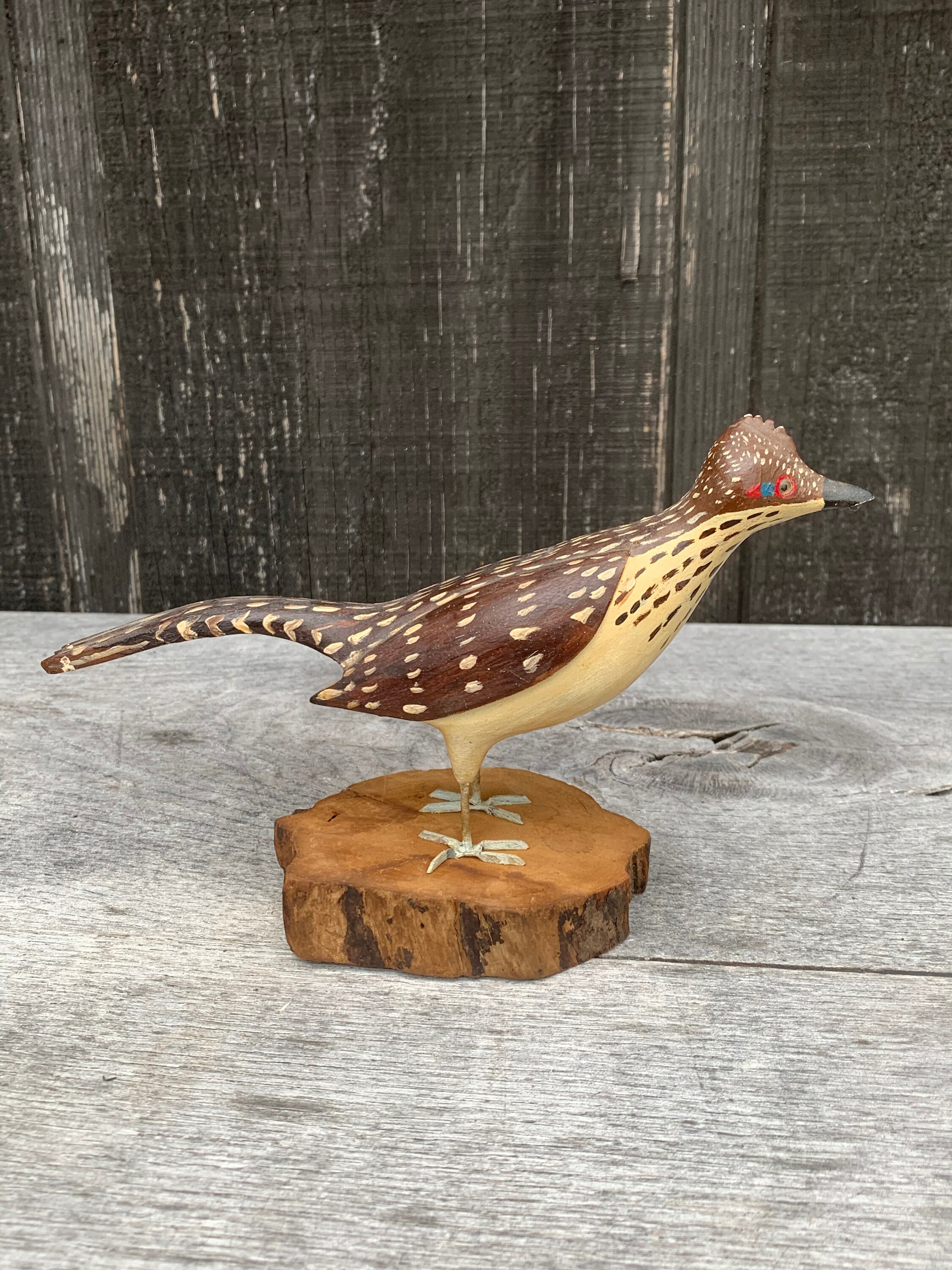 Handcrafted Wooden Road Runner - Etsy