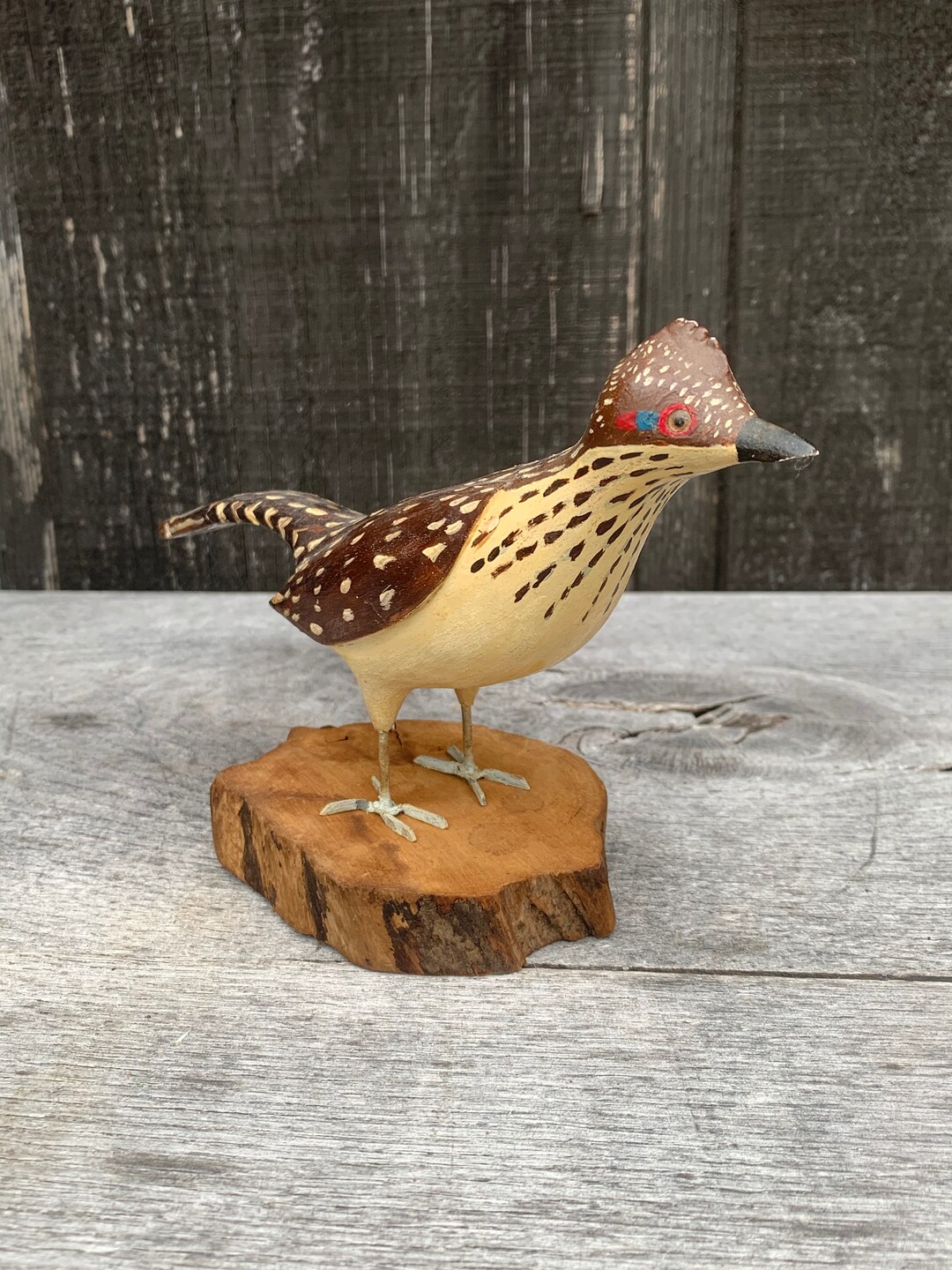 Handcrafted Wooden Road Runner - Etsy