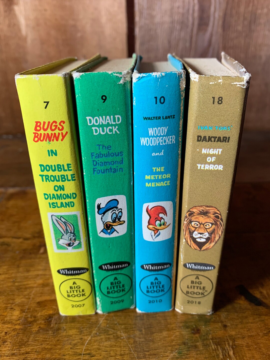 4 Whitman Little Big Books - Etsy