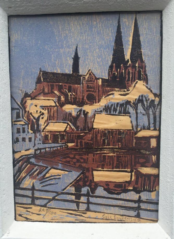 Eric Lundberg Original Block Print C.1953 - Etsy UK