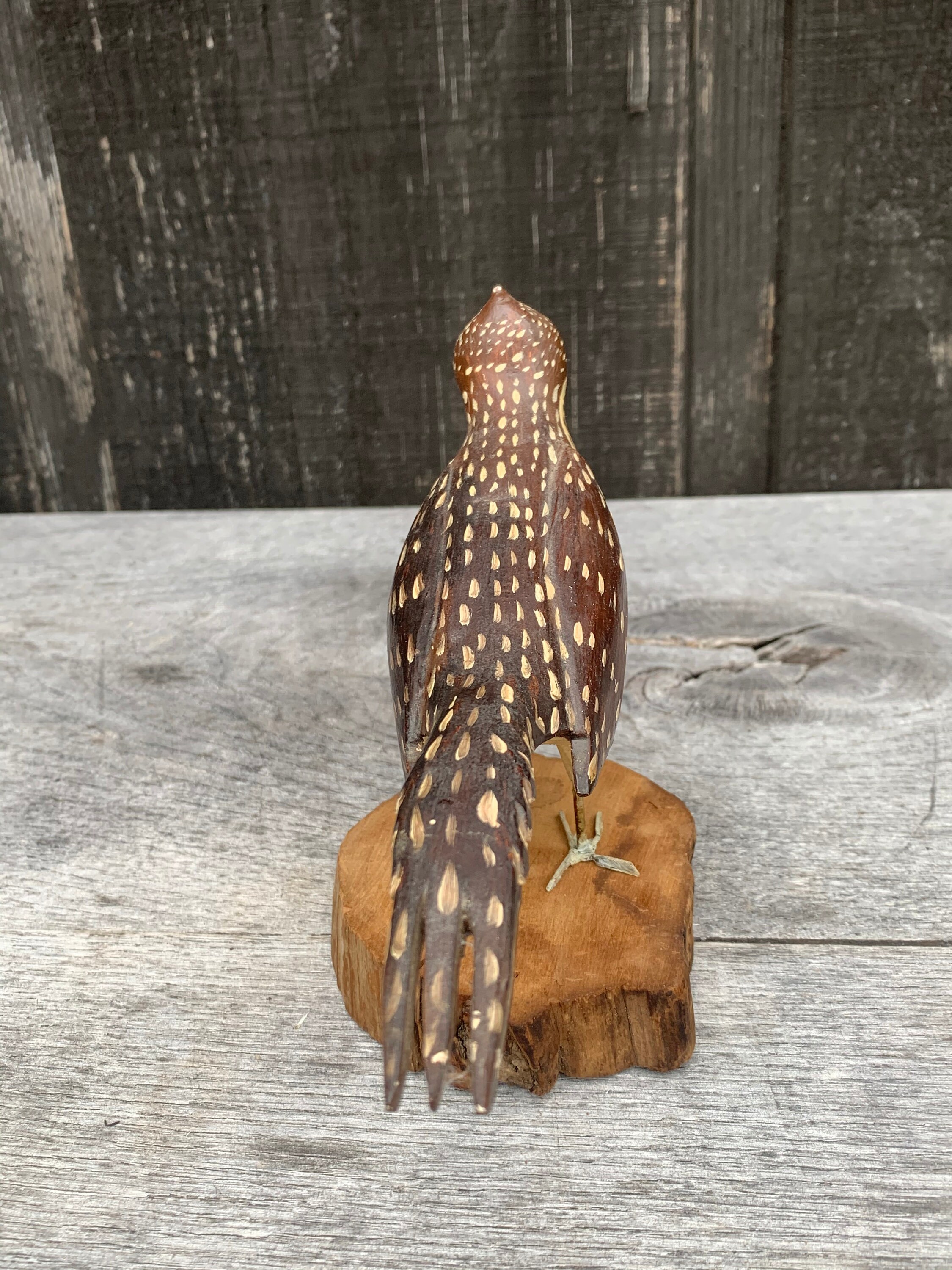Handcrafted Wooden Road Runner - Etsy