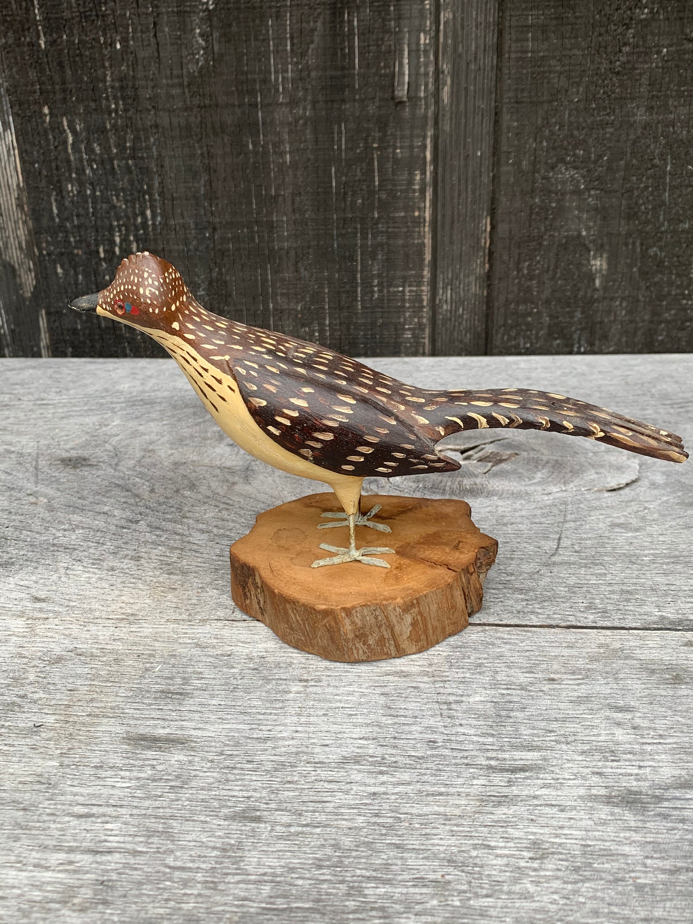 Handcrafted Wooden Road Runner - Etsy