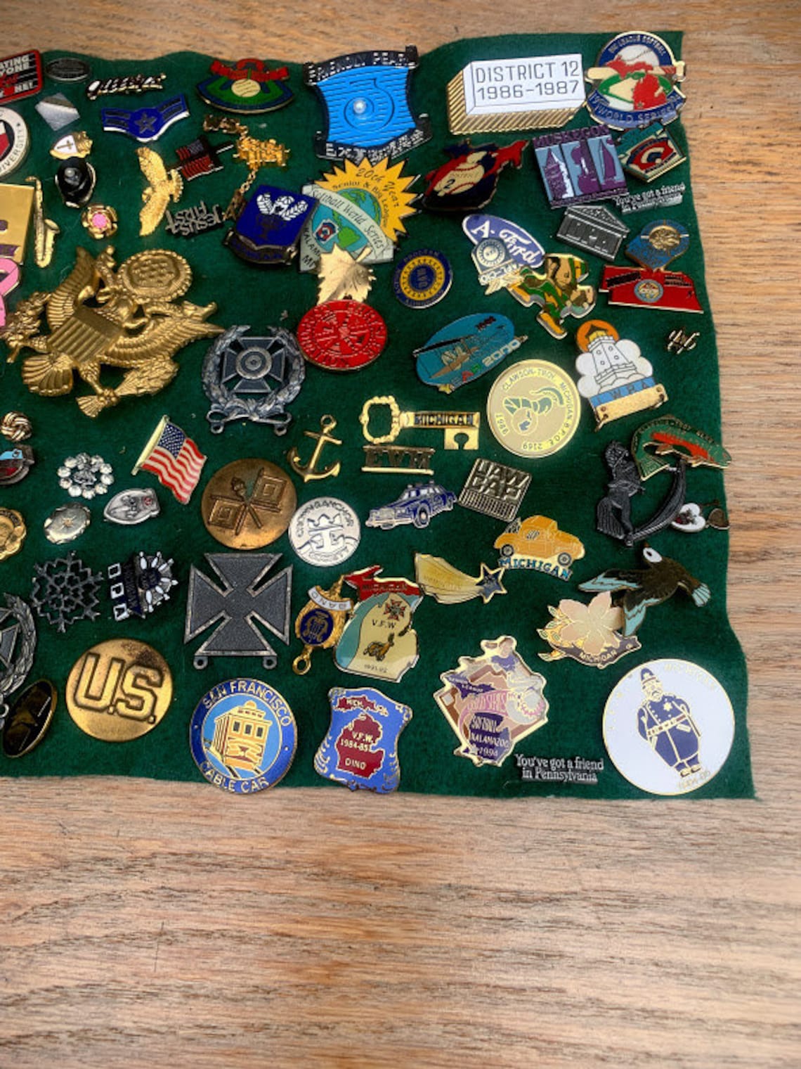 Large Set of Collectible Pins - 90+ - Etsy