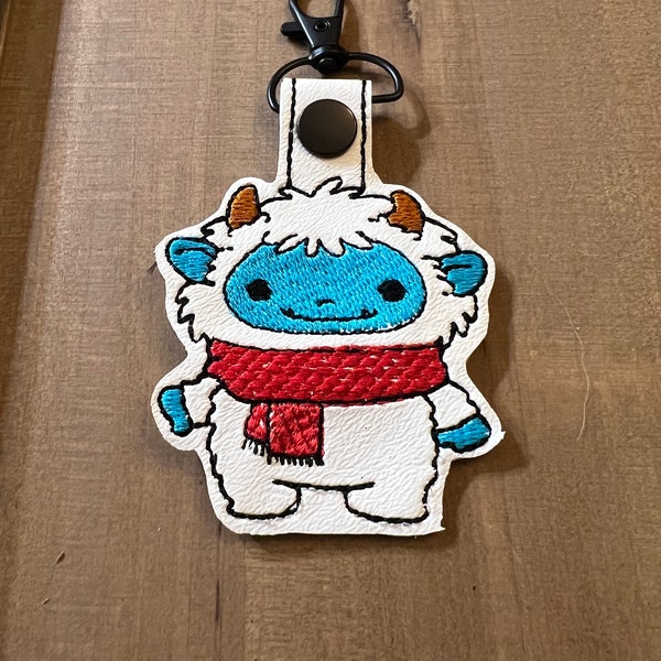 Yeti Keychain - Etsy