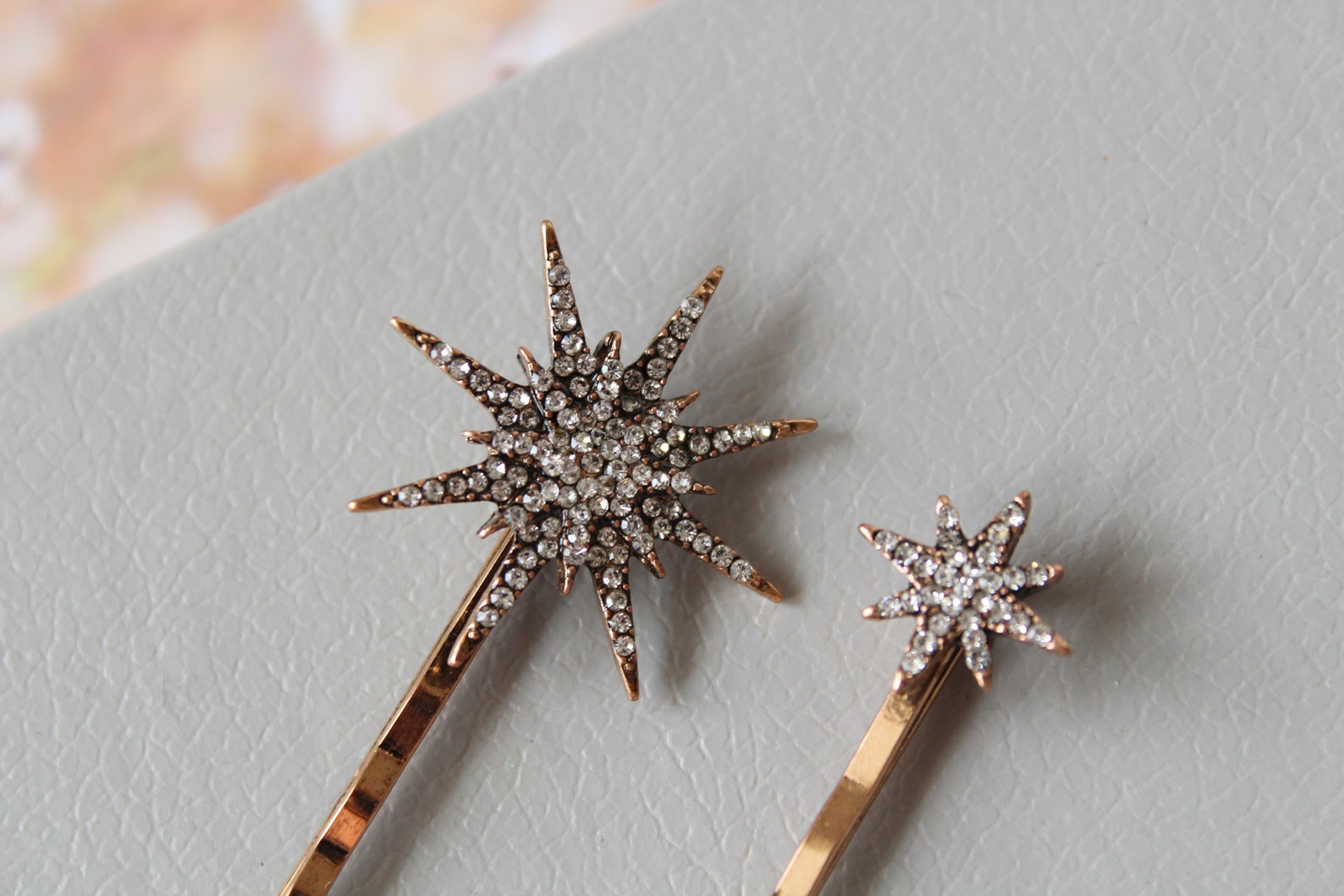 Celestial Hair Pins Star Hair Pins Star Hair Piece Gold - Etsy