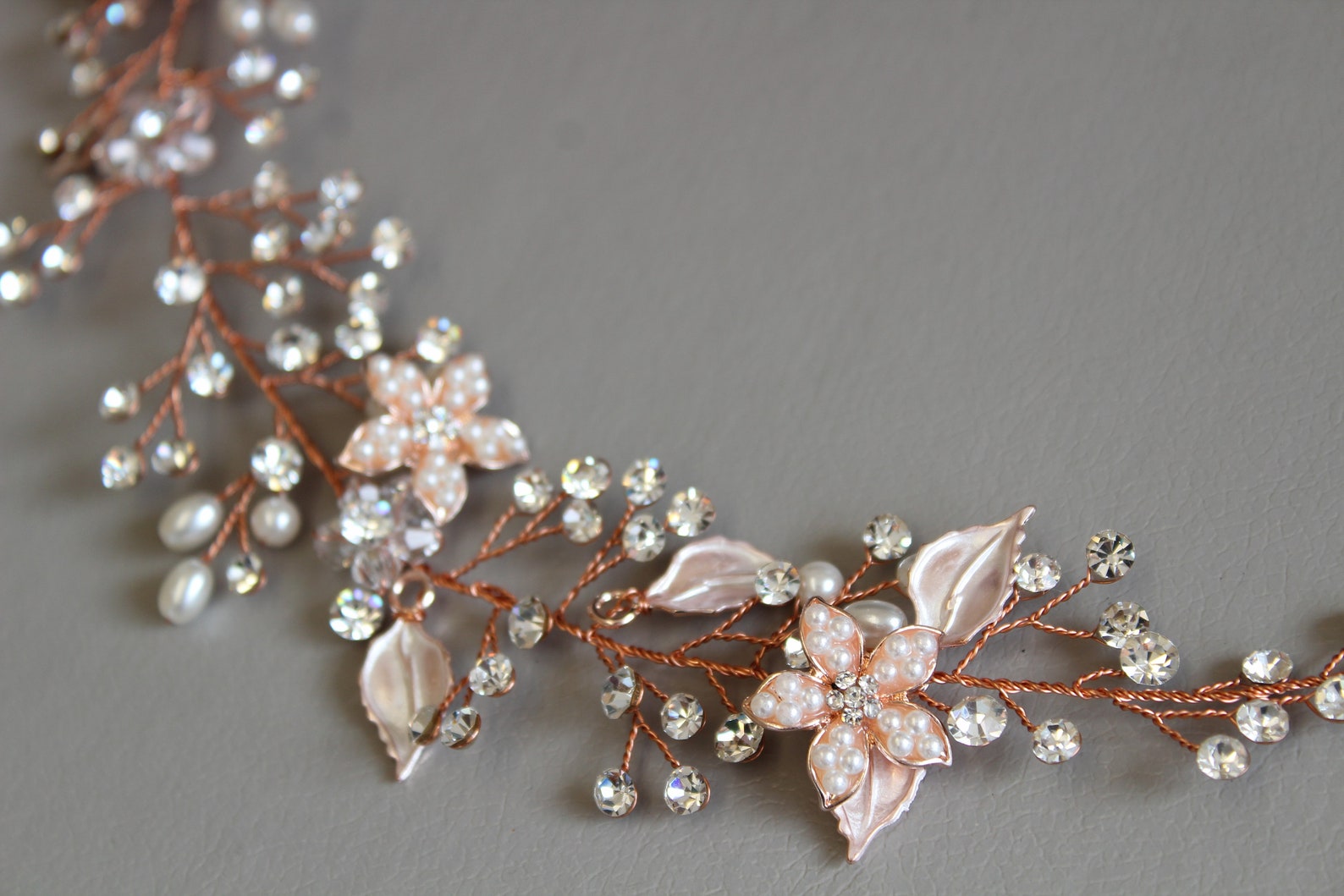 Silver or Gold Bridal Back Headpiece Bridal Hair Comb Wedding - Etsy UK