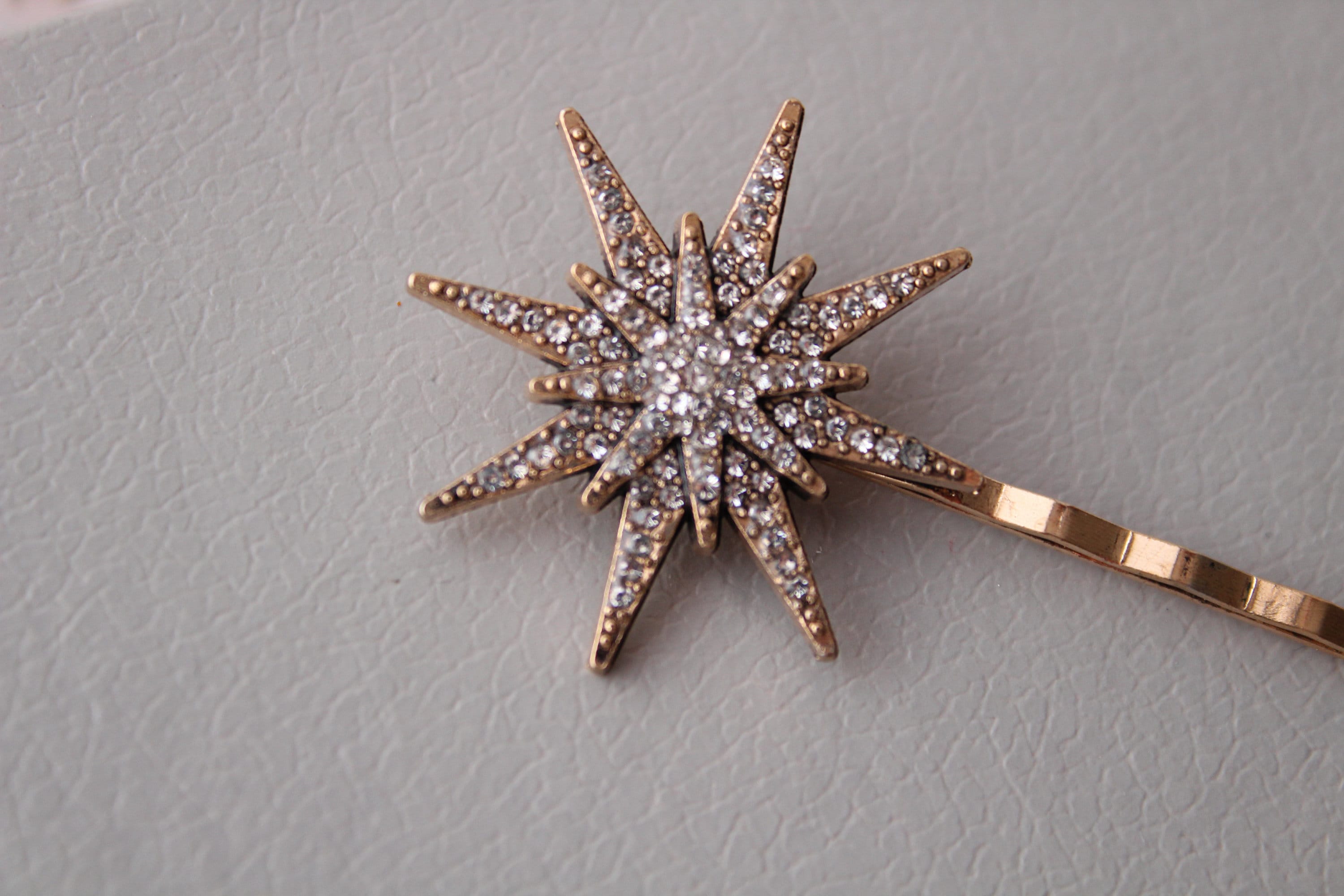 Celestial Hair pins Star Hair pins Star Hair piece Gold | Etsy