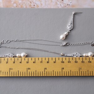 Mother of the Bride Jewellery Set Gift Vintage Style Bridal Necklace ...