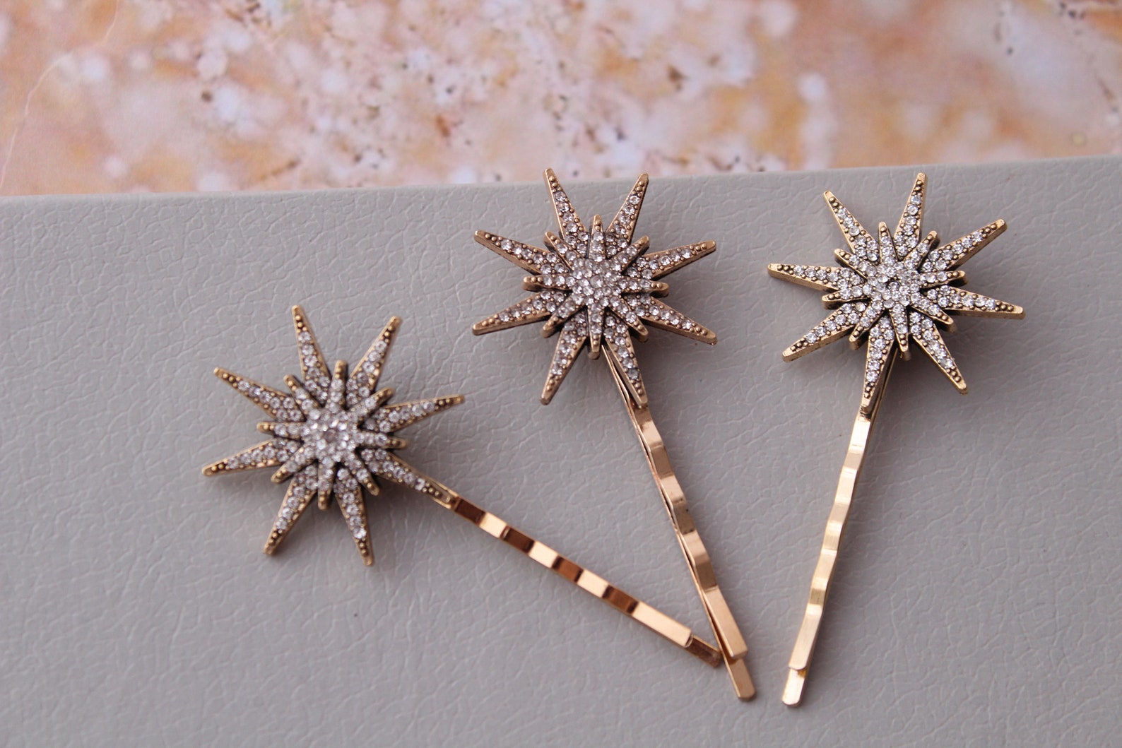 Silver Celestial Hair Pins Star Hair Pins Star Hair Piece - Etsy