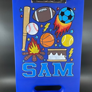 Handpainted Personalized Clipboard Case, Clipboard Case, Clipcase for ...