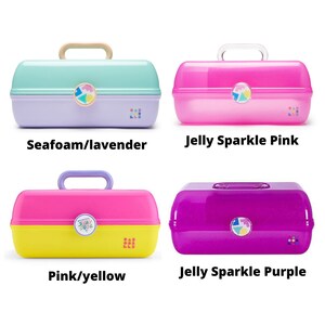 Makeup Theme Personalized Hand-painted Caboodle - Etsy