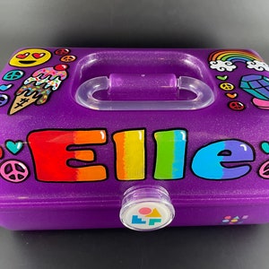 Hand-painted Personalized Caboodle, Personalized Caboodles - Etsy