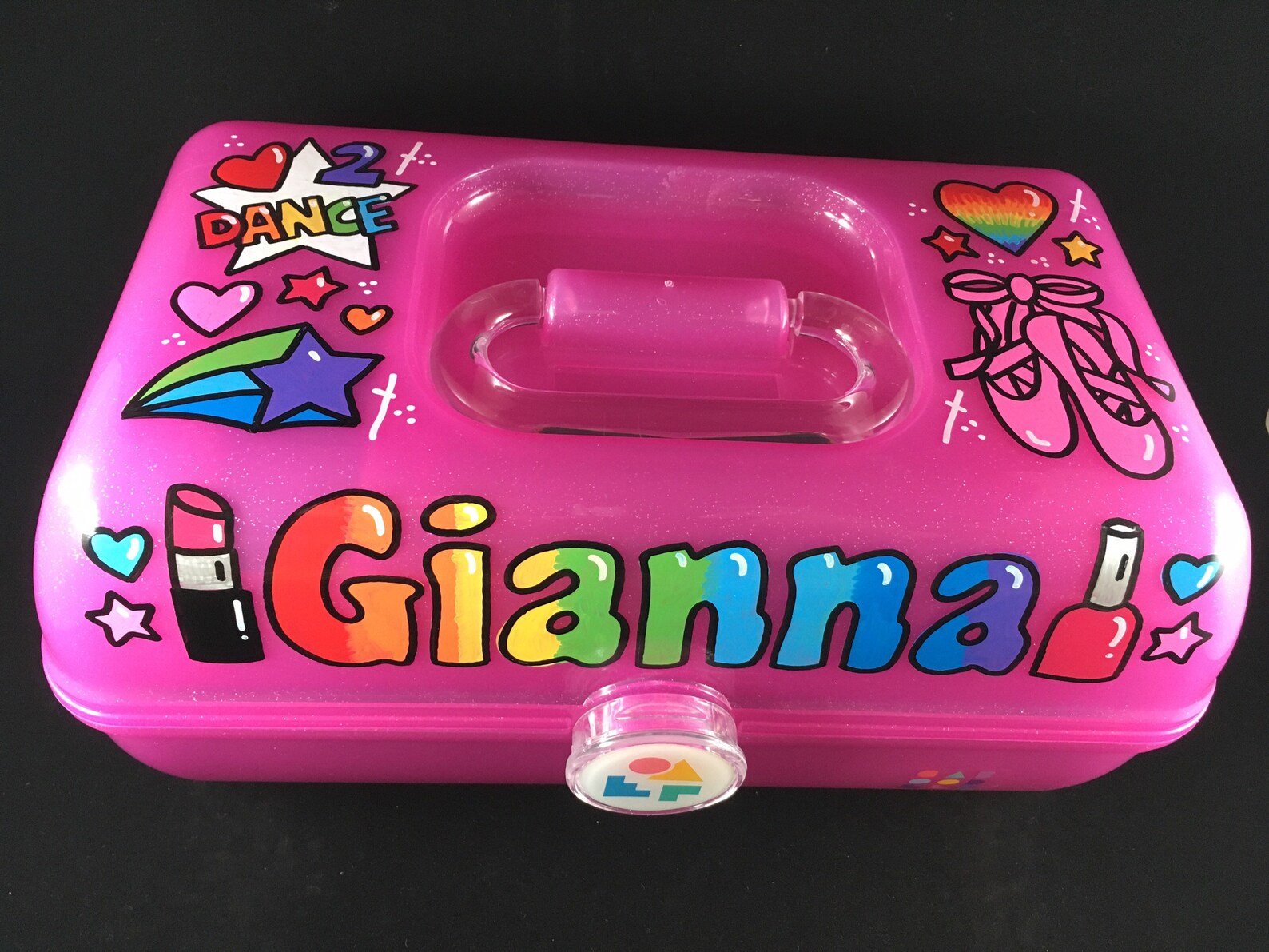 Hand-painted Personalized Caboodle Personalized Caboodles - Etsy