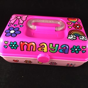CUSTOM Personalized Petite Caboodle - Etsy