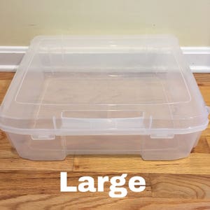 LARGE Hand-painted, Custom Personalized Storage Case, Personalized ...