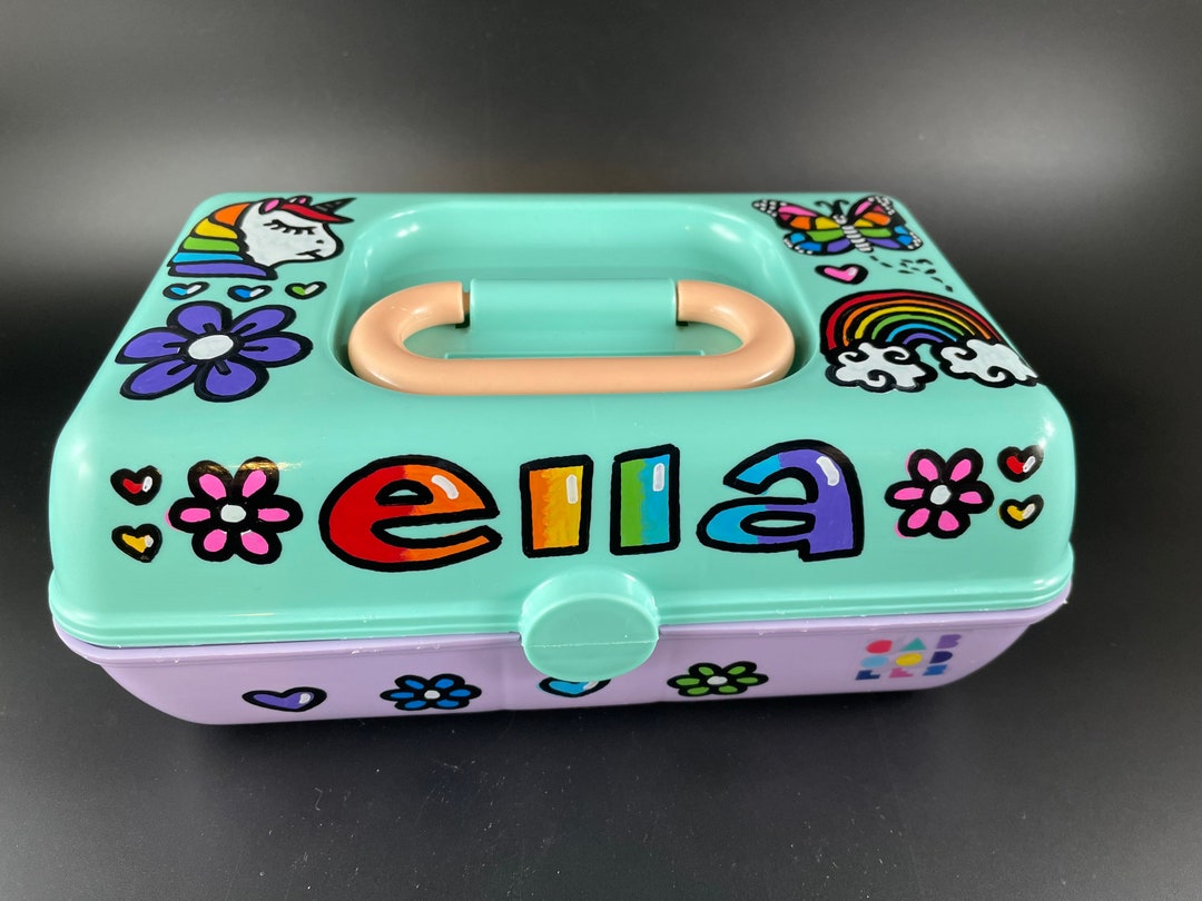 CUSTOM Personalized Petite Caboodle - Etsy
